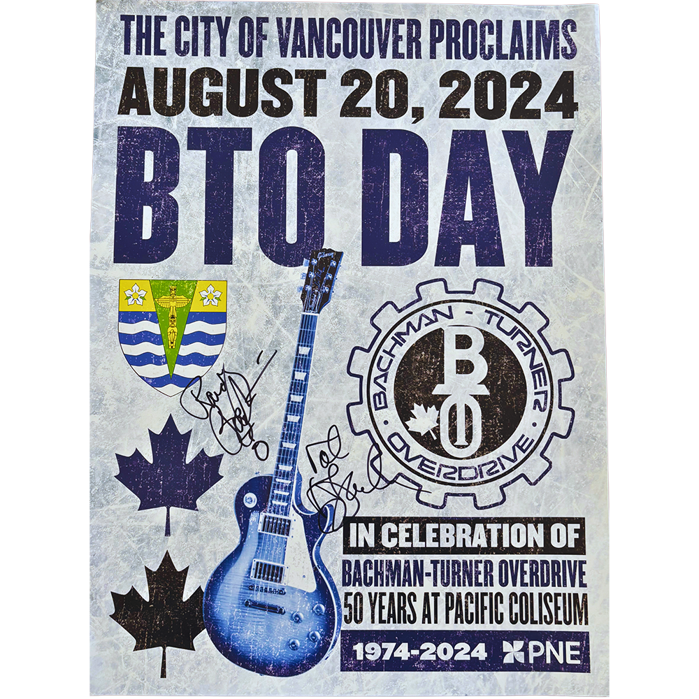 BTO DAY Poster - 2024 Tour (Signed) – Hi Fidelity Entertainment
