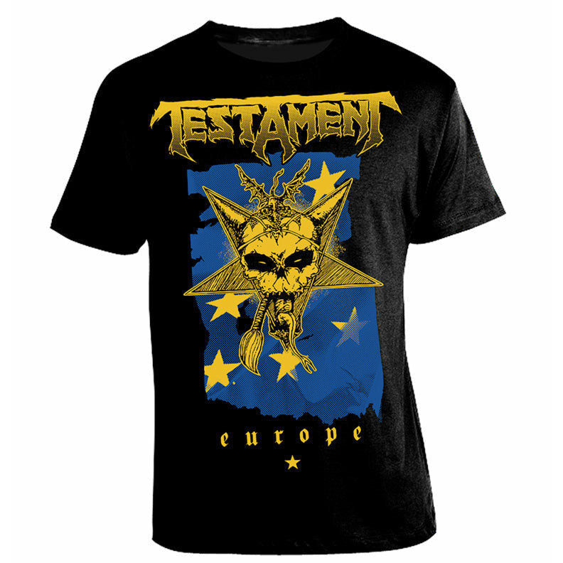 Testament - 2014 European Tour T-Shirt – Hi Fidelity Entertainment